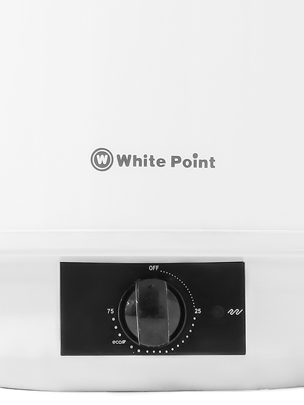 White Point Electric Water Heater 50 Liters in White Color MADE IN ...