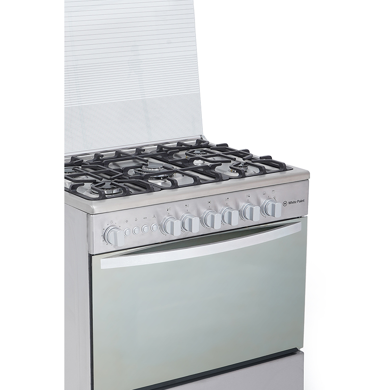White Point Free Standing Gas Cooker 80*60 with 5 burners - Fully ...