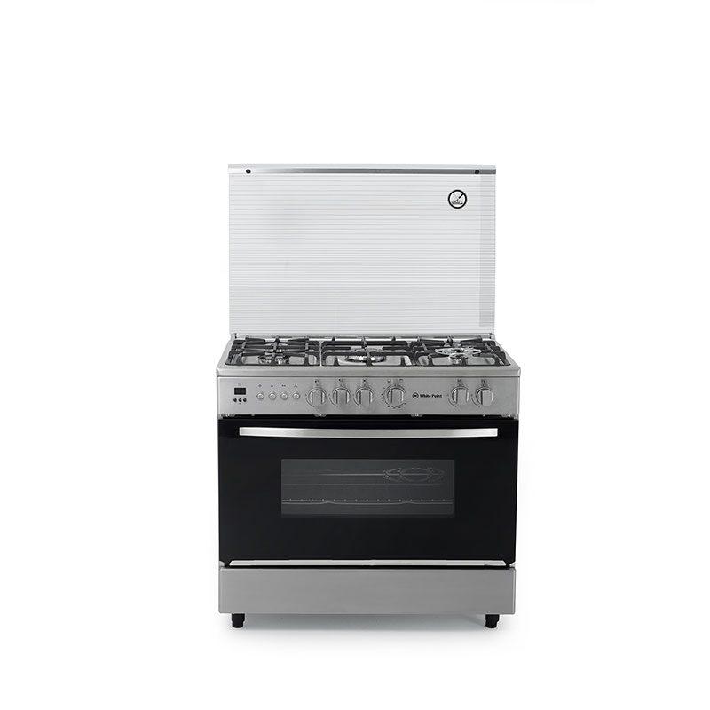 White Point Free Standing Gas Cooker 90*60 with 5 burners -Full Safety ...