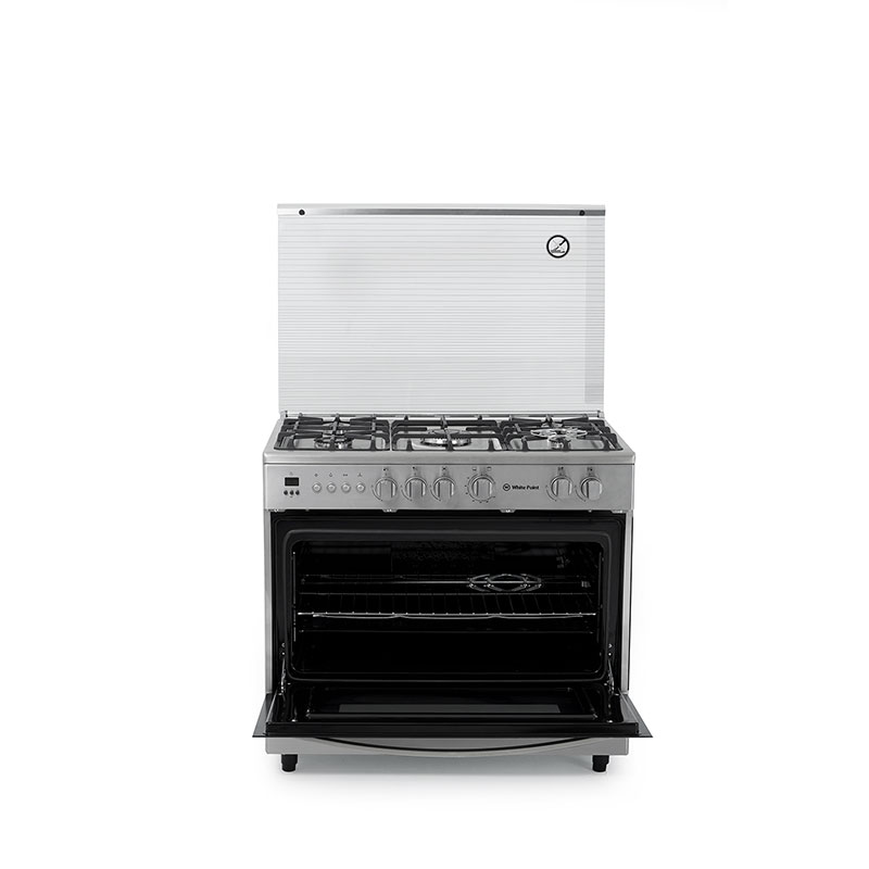 White Point Free Standing Gas Cooker 90*60 with 5 burners -Full Safety ...