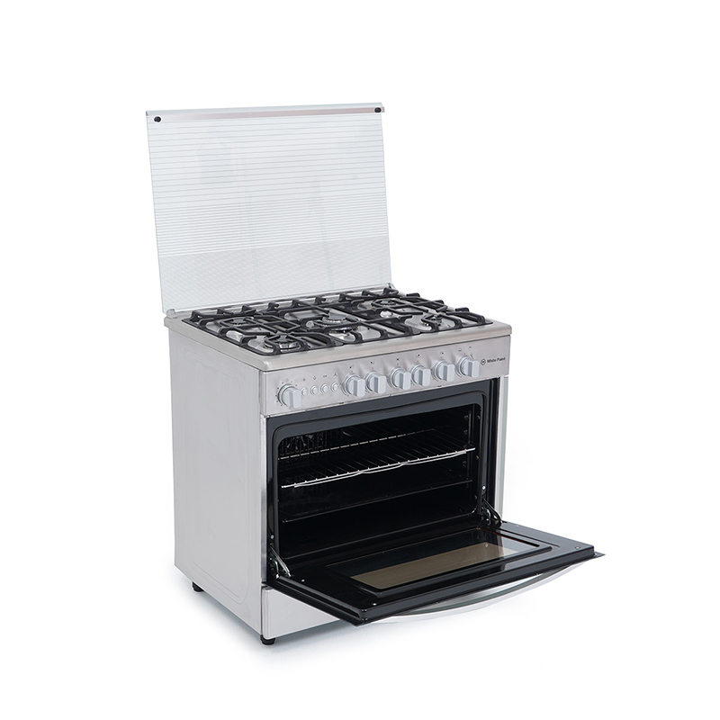 White Point Free Standing Gas Cooker 90*60 with 5 burners - Fully ...